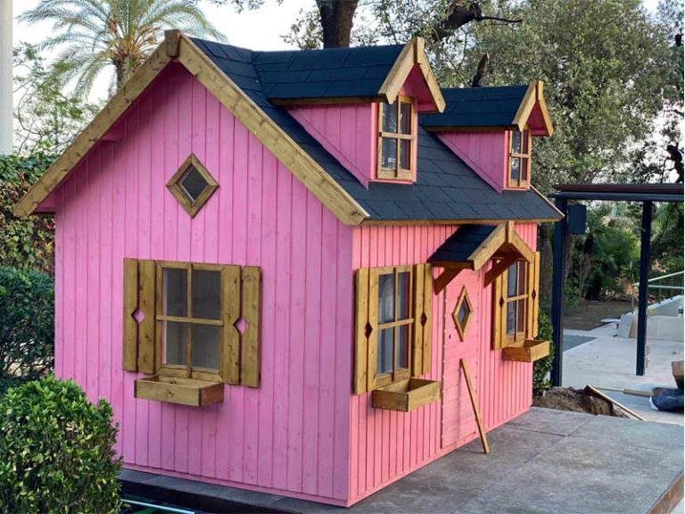Casita de madera infantil Marie 5,4m2 - Micasademadera