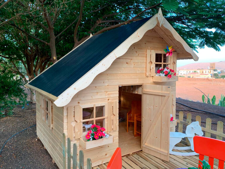 Casita de madera infantil Tom 3,8m2 - Micasademadera
